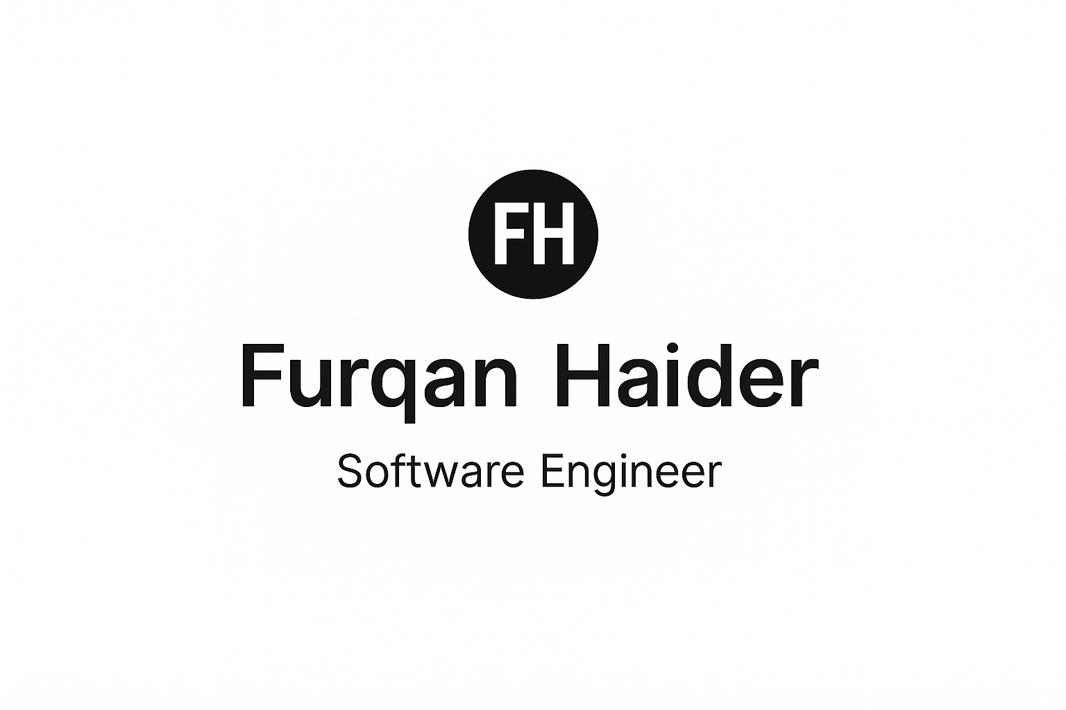 Furqan Haider | Software Engineer